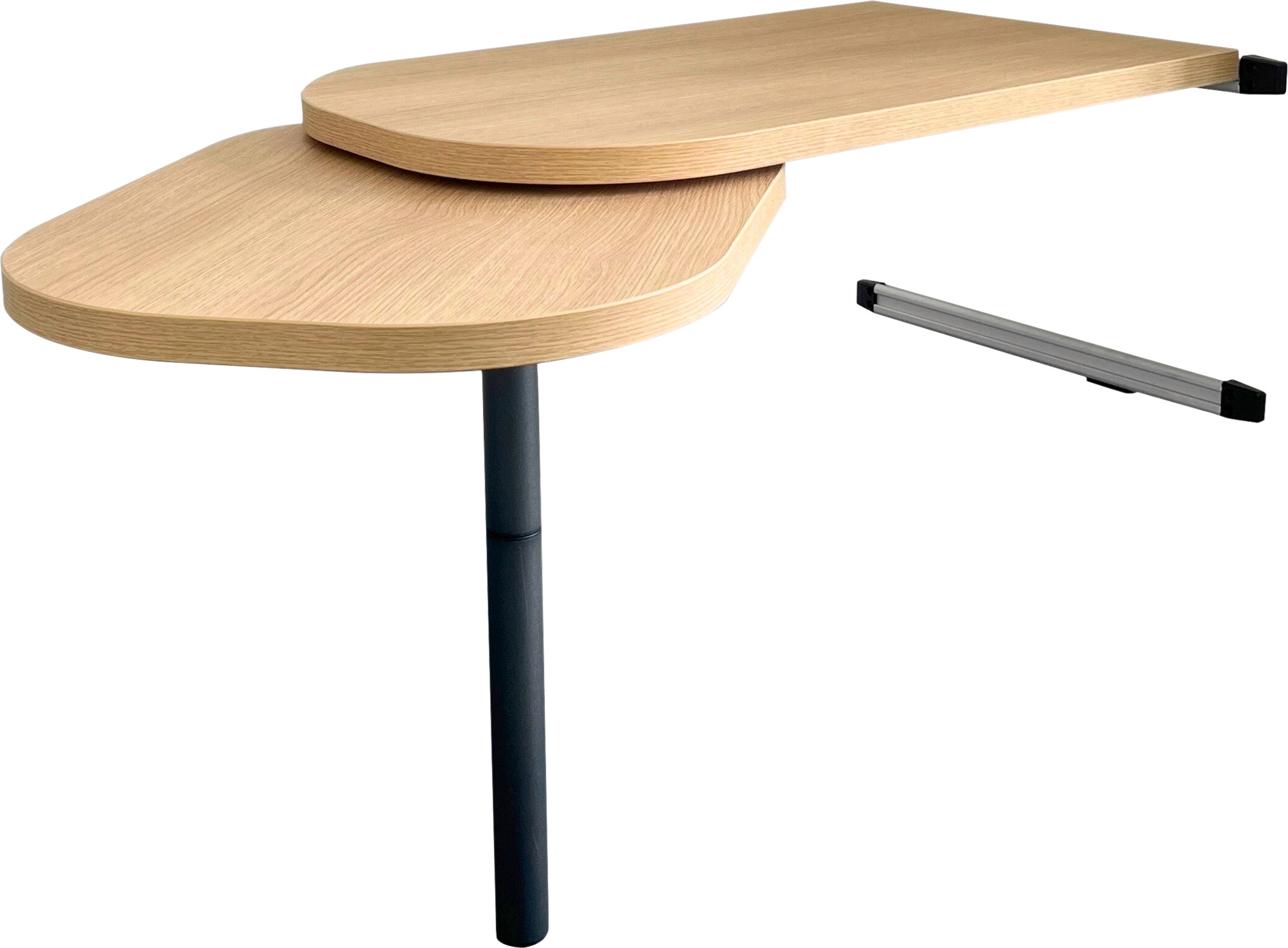 VierTec complete table system with table top / turn-out table top and ...