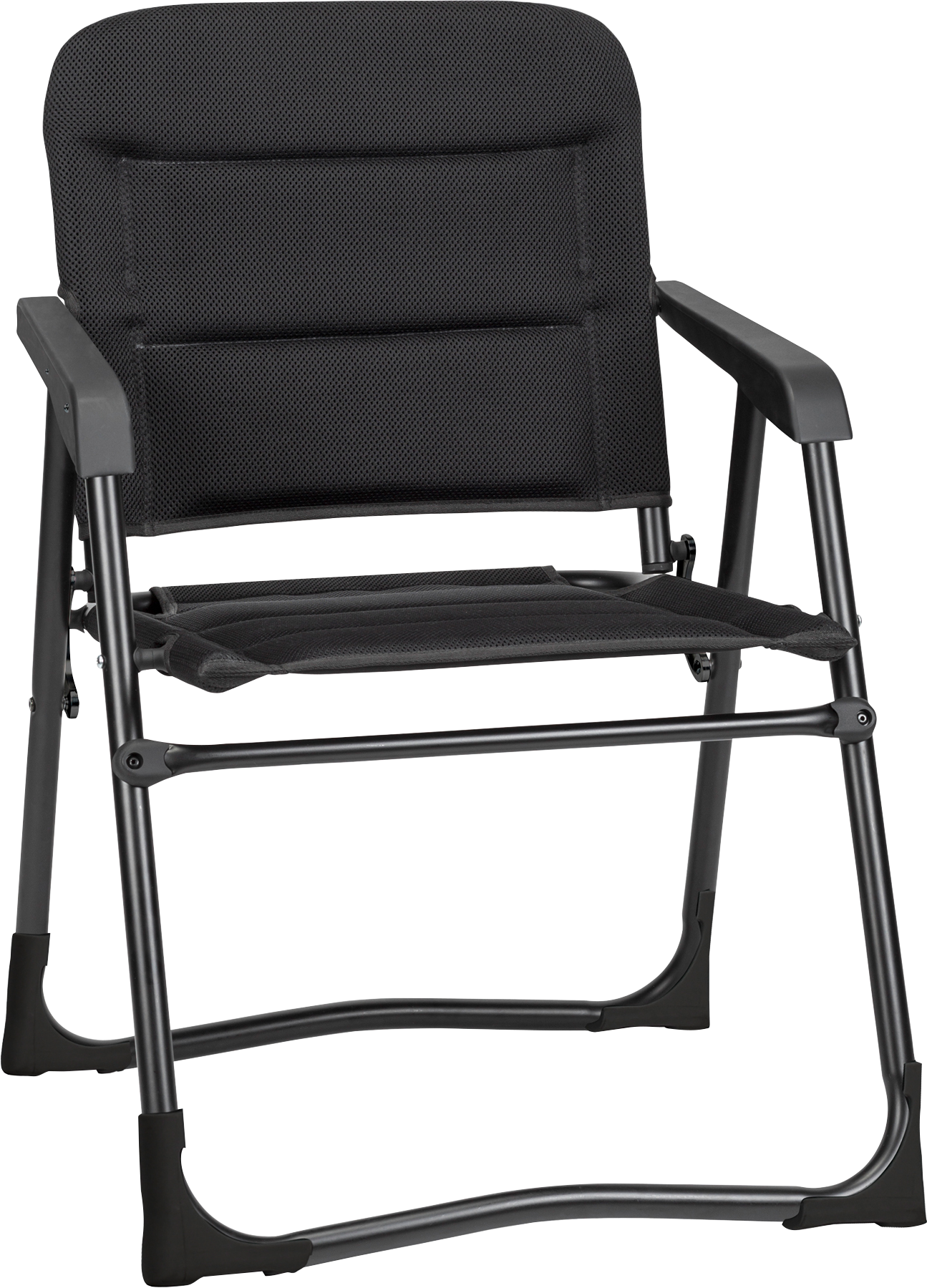 Brunner Folding Camping Chair Aravel Vanchair Black - Berger Camping